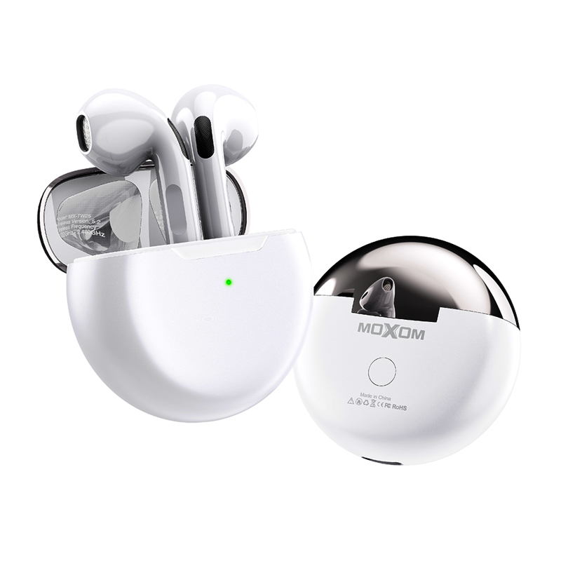 MS Mobile. Slusalice Bluetooth Moxom MX-TW25 bele