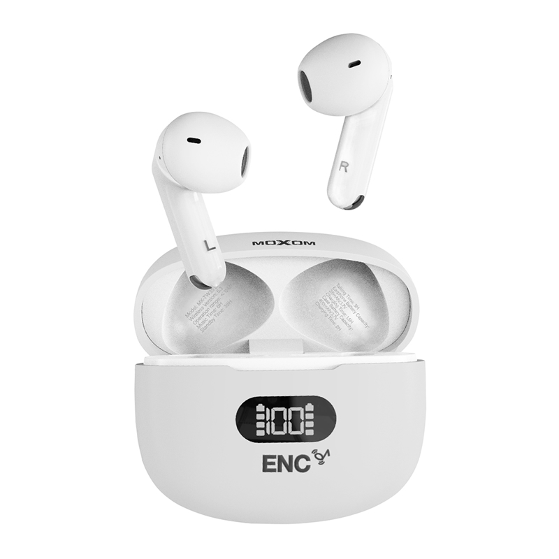 MS Mobile. Slusalice Bluetooth Airpods Moxom MX-TW35 bele